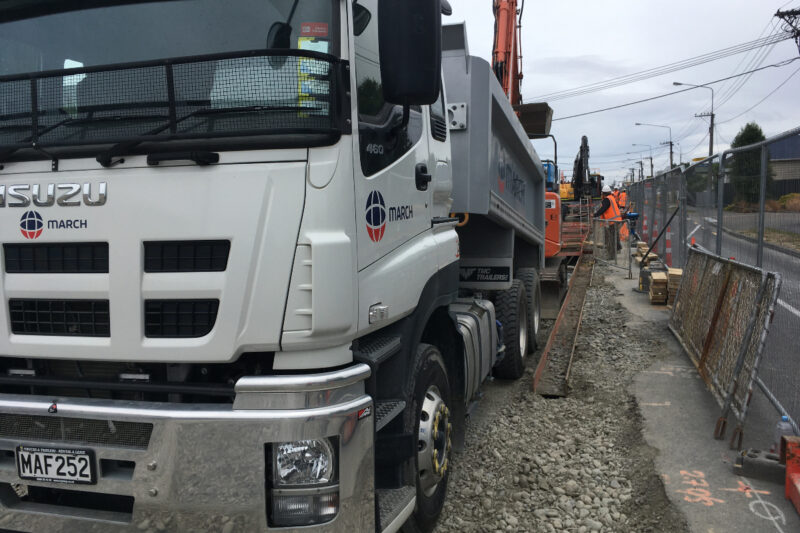 Open Cut Pipe Laying - MARCH