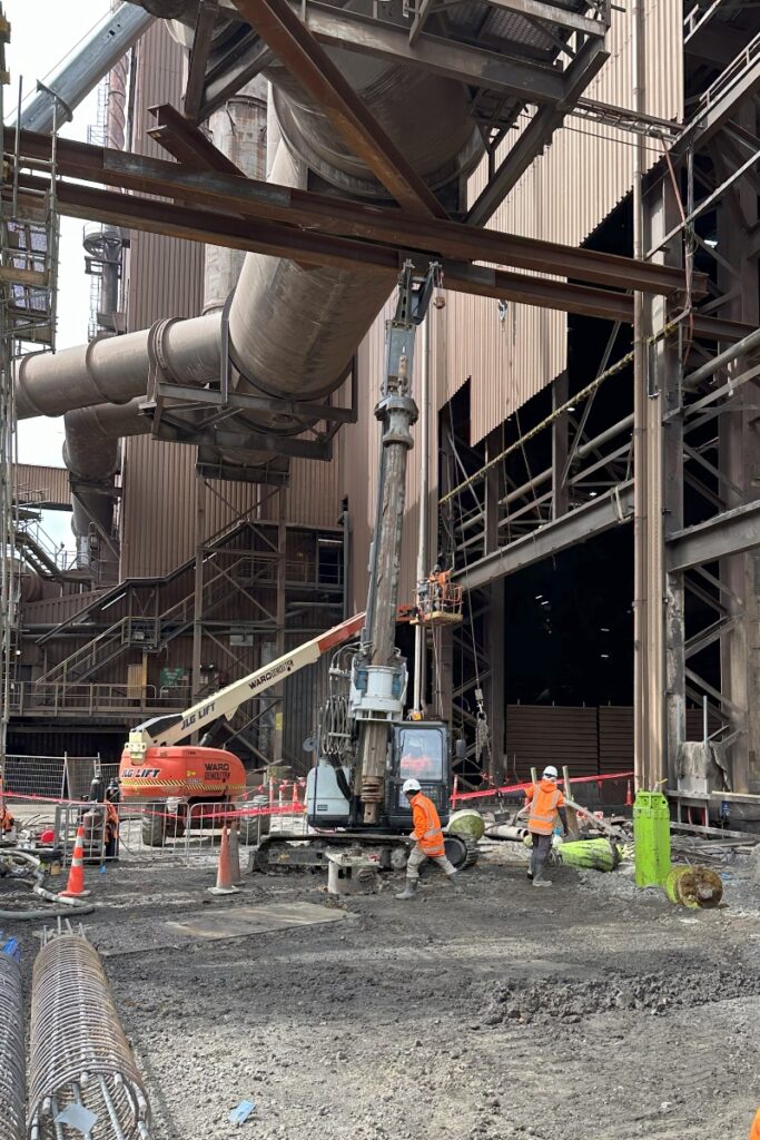 Project Electron – BlueScope – Piling - MARCH